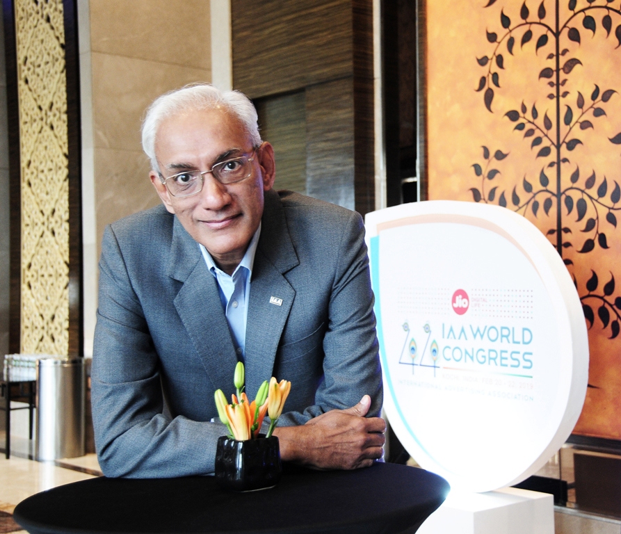 Srinivasan Swamy takes over as IAA's chairman and world president