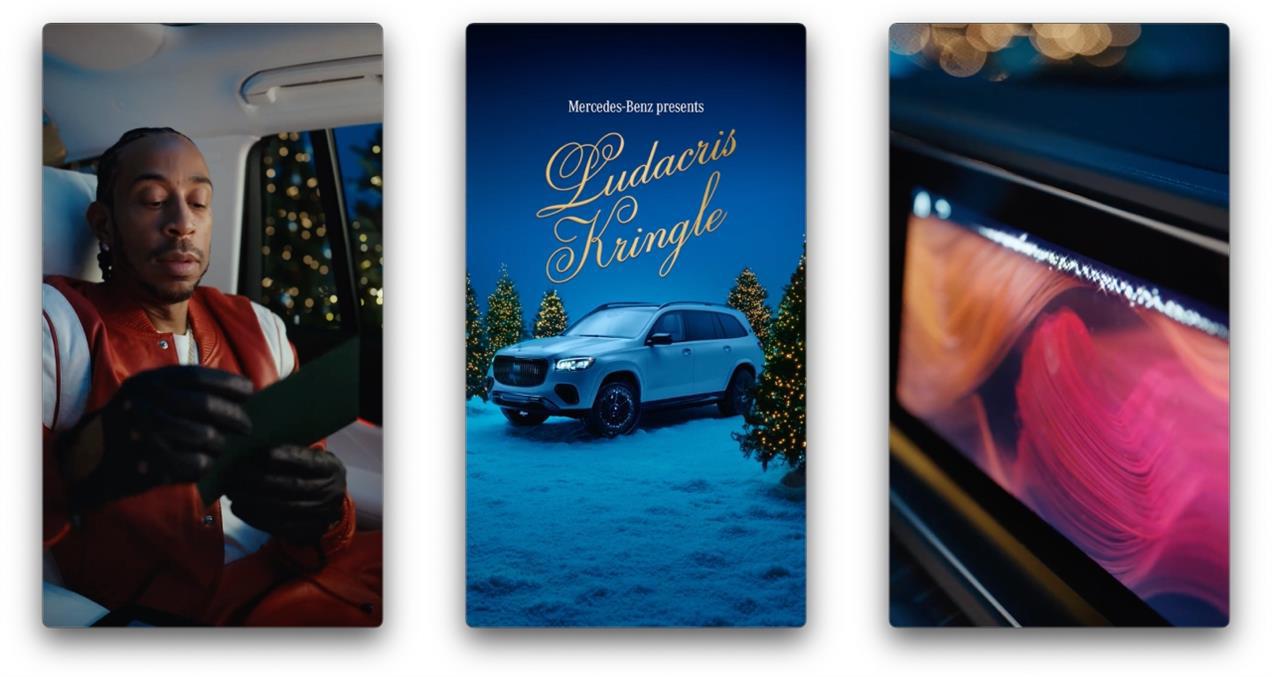 Ludacris steps in for Santa in Mercedes-Benz holiday campaign